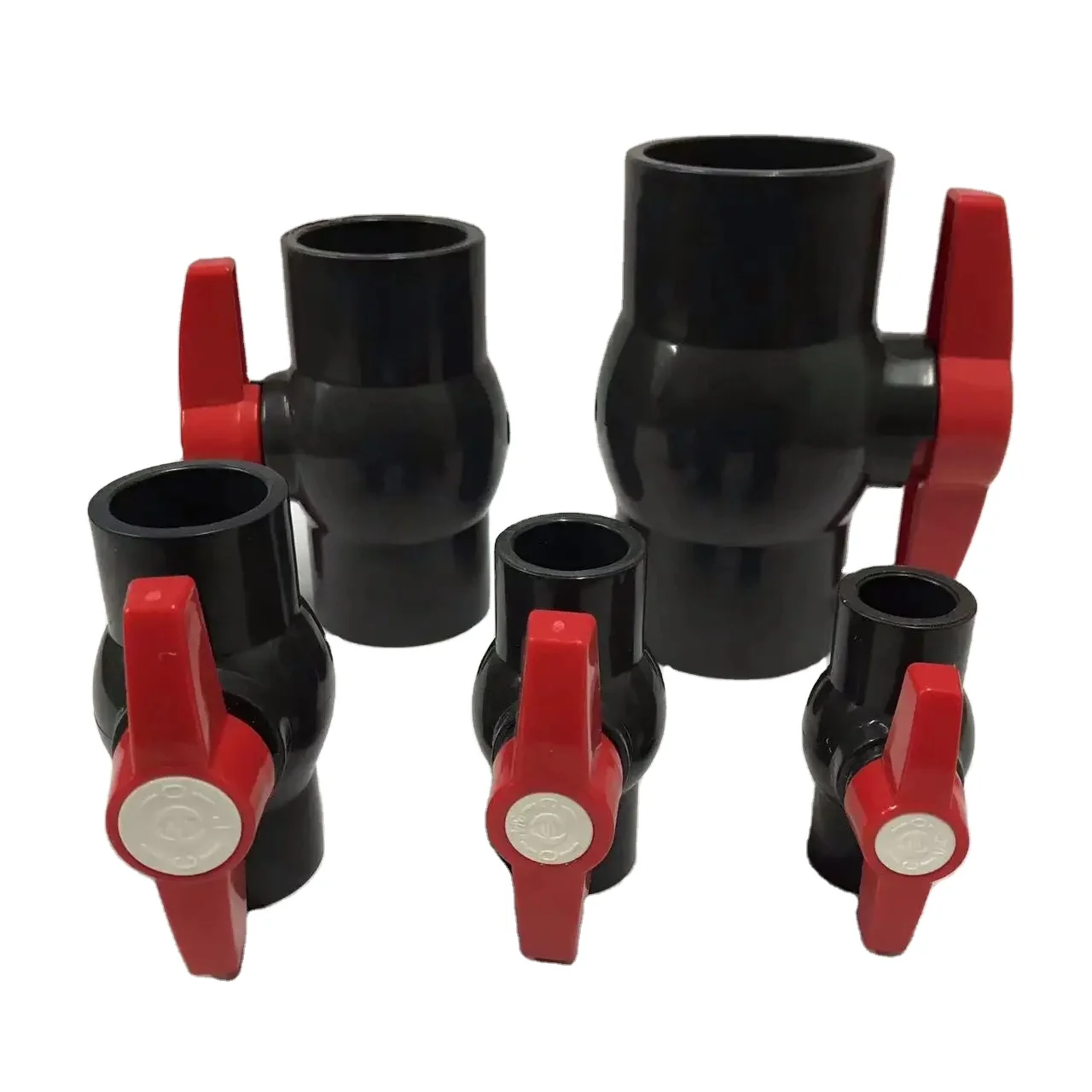 Din Standard Dn20 3/4" Dn80 3" Plastic Ball Valve High Quality Upvc ...