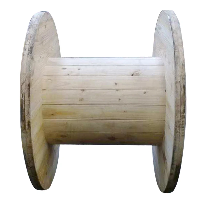 Empty Wooden Power Cable Spool Wooden Drum Industrial Wooden Spools For ...