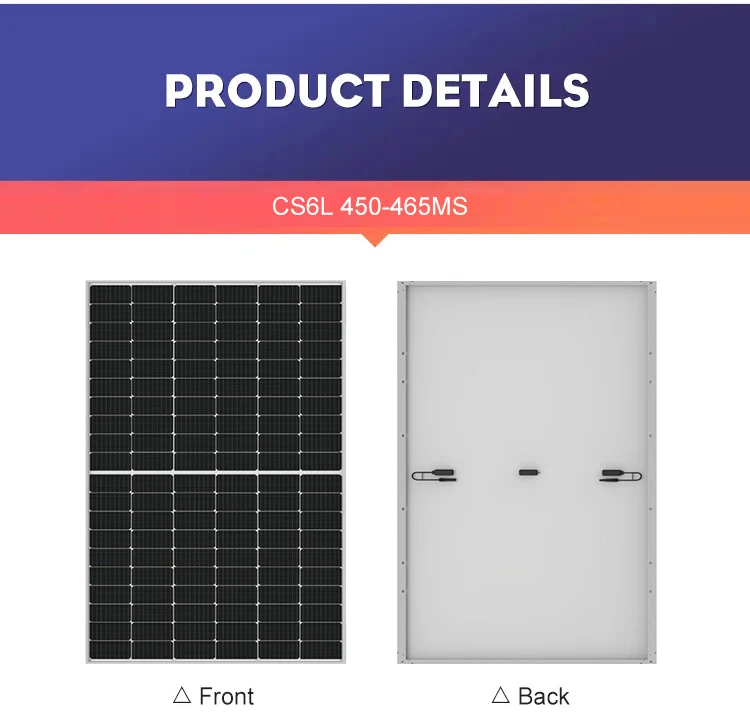 Canadian Solar Panel Csisolar Hiku6 Cs6l-460ms 460w 455w 450 Watt Solar ...