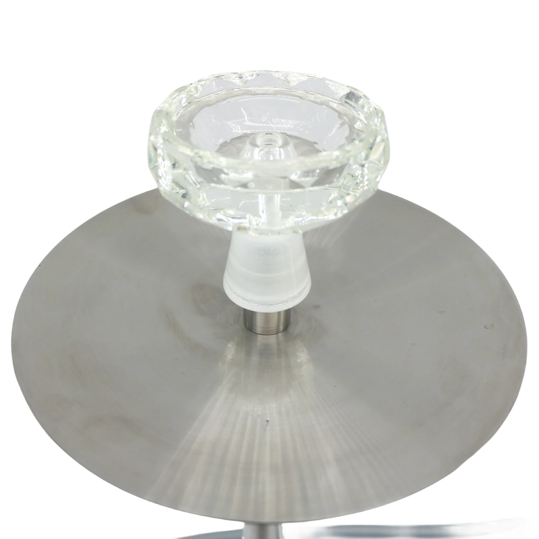 Clear Fancy Luminous Glass Hookah With Glorious Looking Head High ...