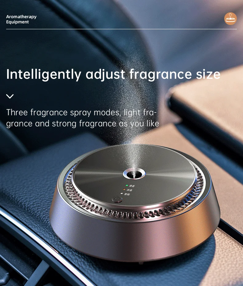 Custom Car Air Freshener - Luxury Liquid Smart Diffuser