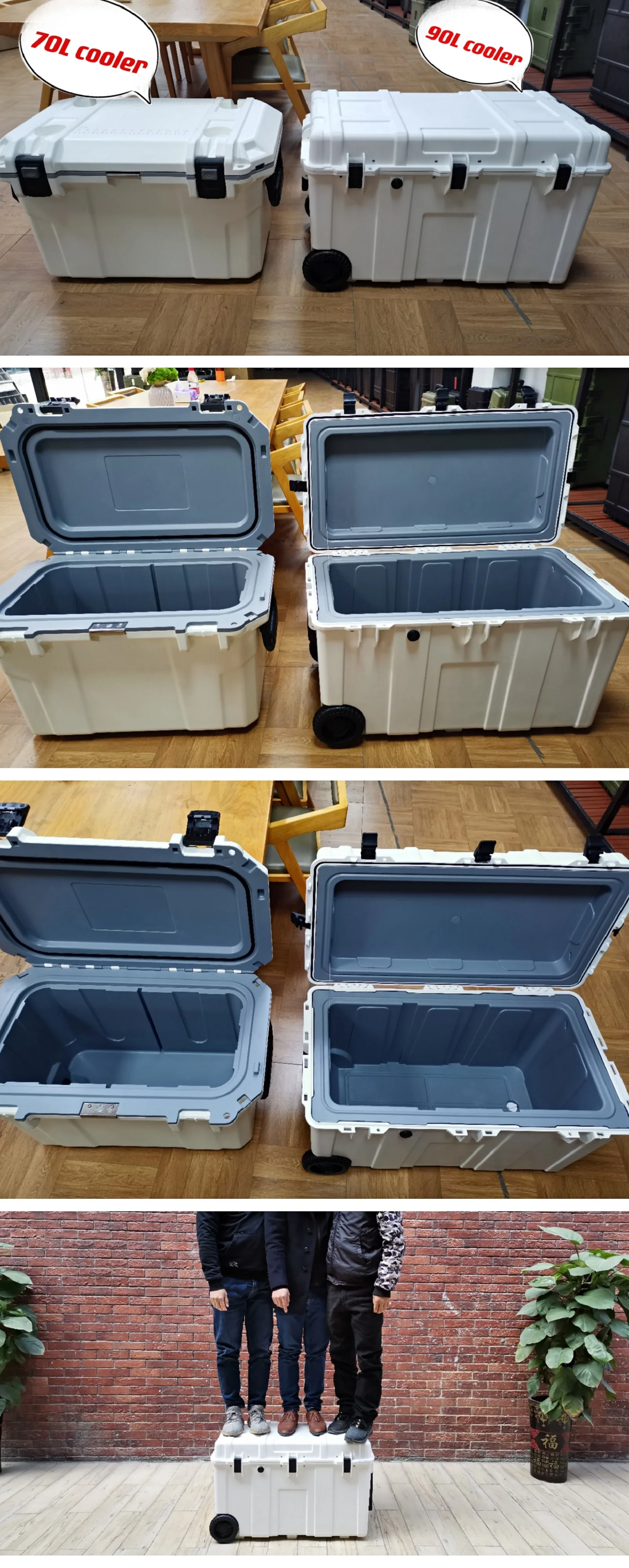 Outdoor Explore Large Fishing Cooler Box Tackle Box Cooler Hard Bag ...