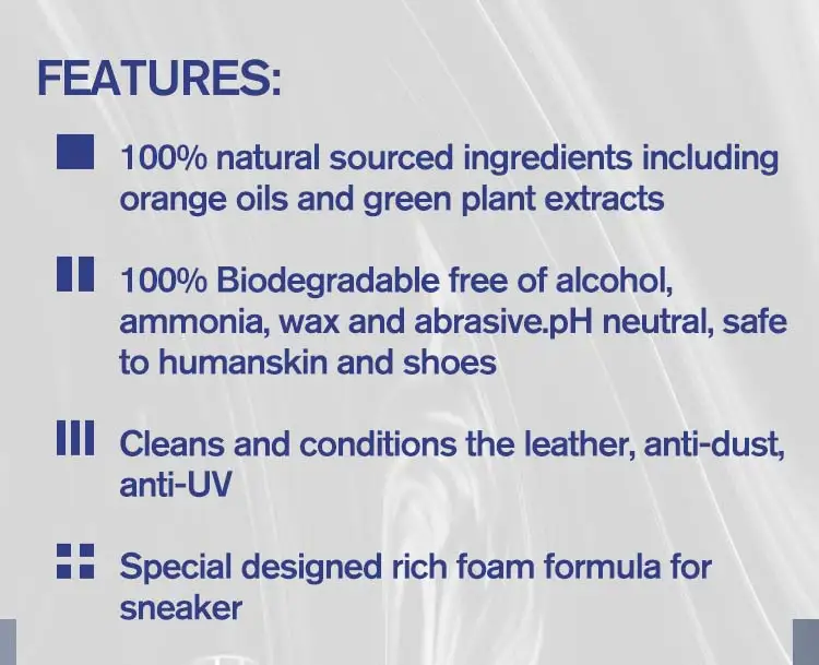 Eco-friendly Foamzone 150 Shoe Cleaner - Sneaker Cleaning Kit