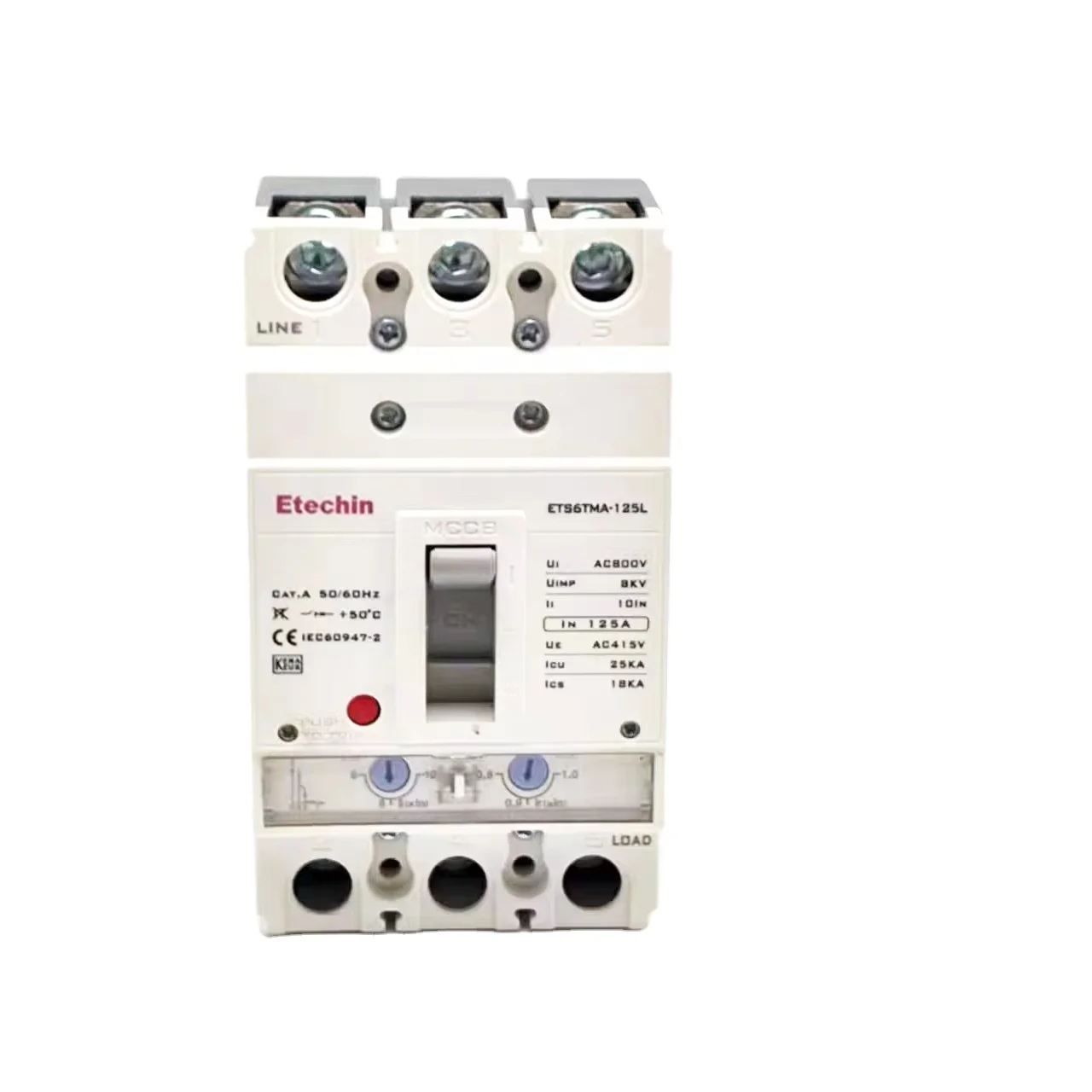 AC MCCB 3P 4P 125a circuit breaker mccb 220v to 690v Solar Molded Case ...