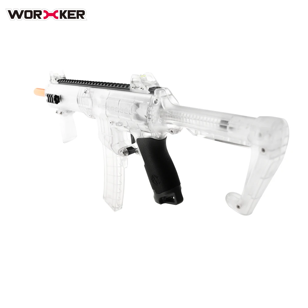 Clear Seagull Blaster - High Accuracy Toy Gun for Ages 14+