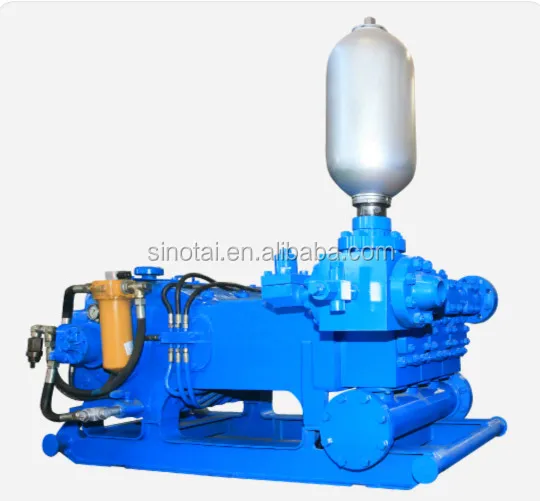 Sinotai drilling triplex single acting F1300 oilfield mud pump price ...