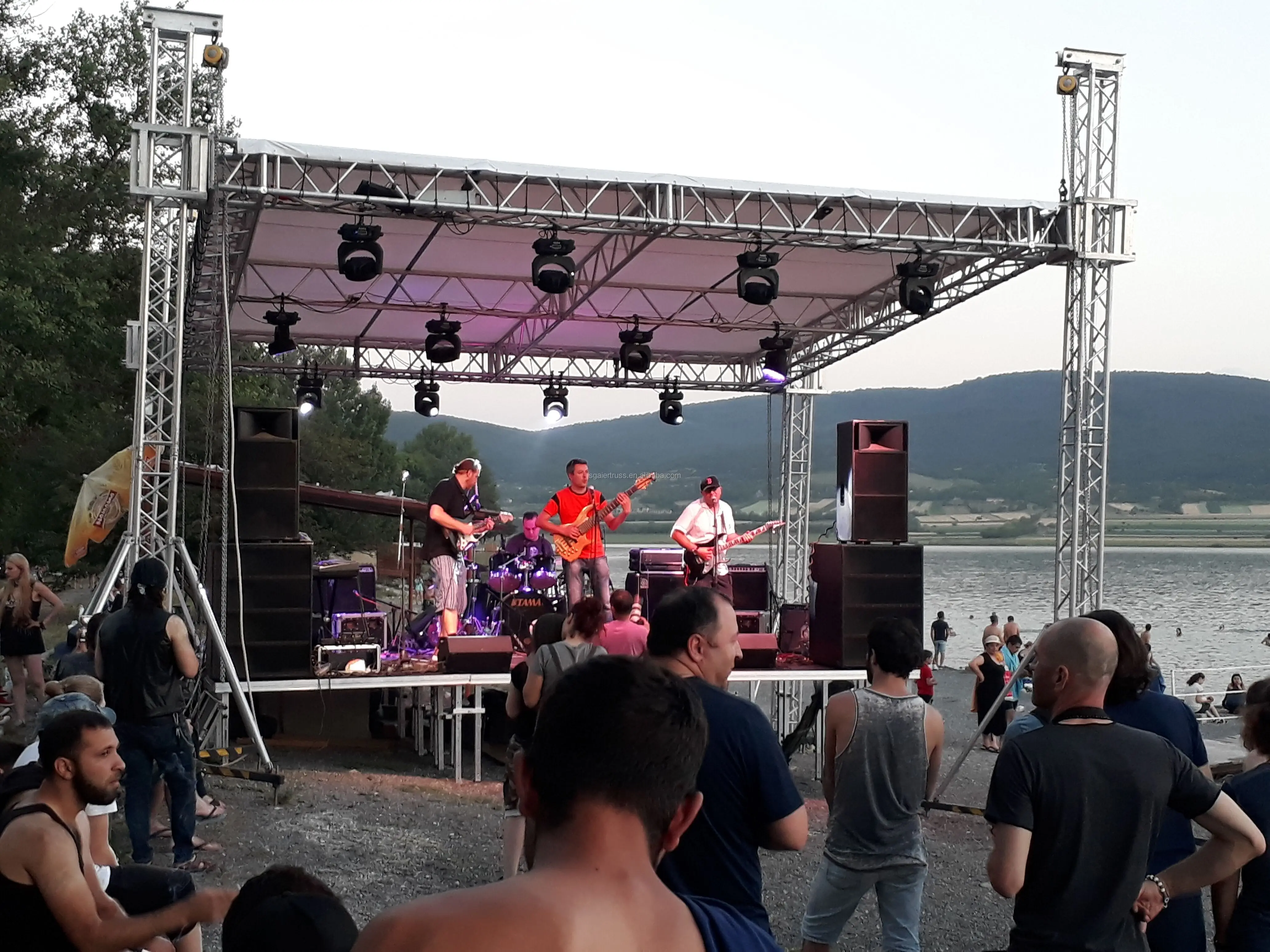 Sgaier Concert Stage Truss Project Concert Rigging Illumination Truss ...