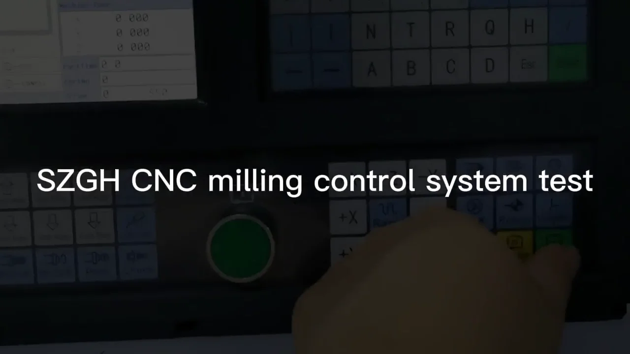 Cnc Engraving 3 Axis Milling Machine Controller Support Atc Plc Function Similar Fanuc Cnc