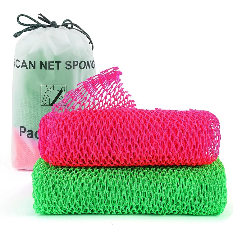 African Net Sponge Exfoliating - Deeply Cleansing Bath Tool