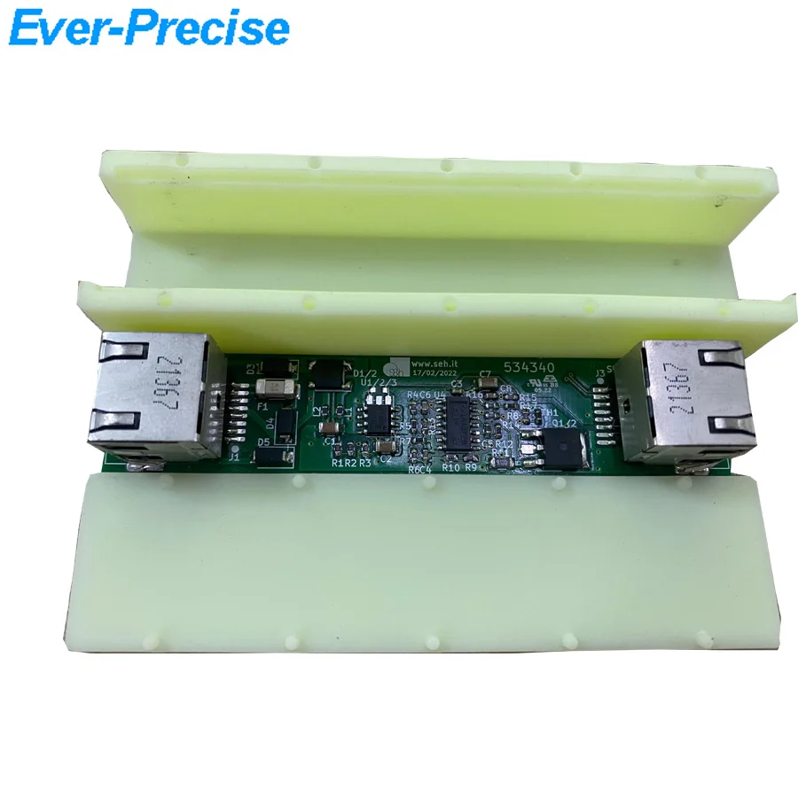 Pcb Cable White Rj45 To Rj45 Utp Cat5e Lan Cable With Pcb In Middle ...