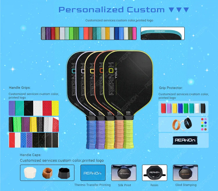 Brand New Fiberglass Best Usapa Thermoformed Set Oem Pickleball Paddle ...