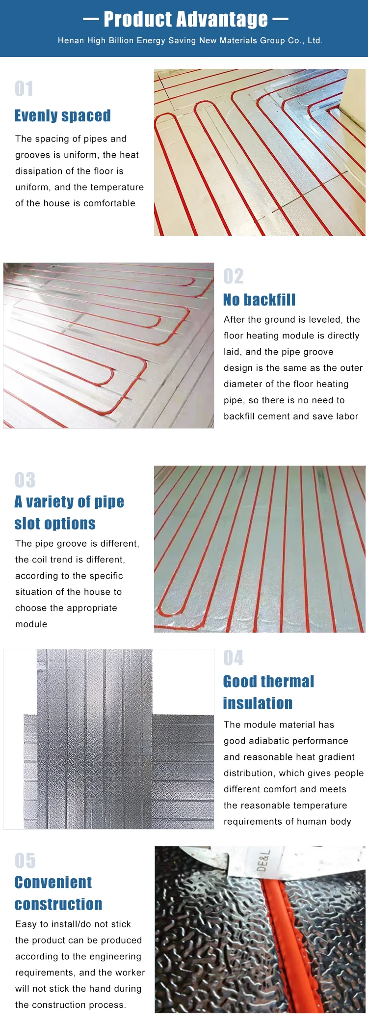 Floor Panels For Radiant Heat Grooved Xps Foam Board Under Floor ...