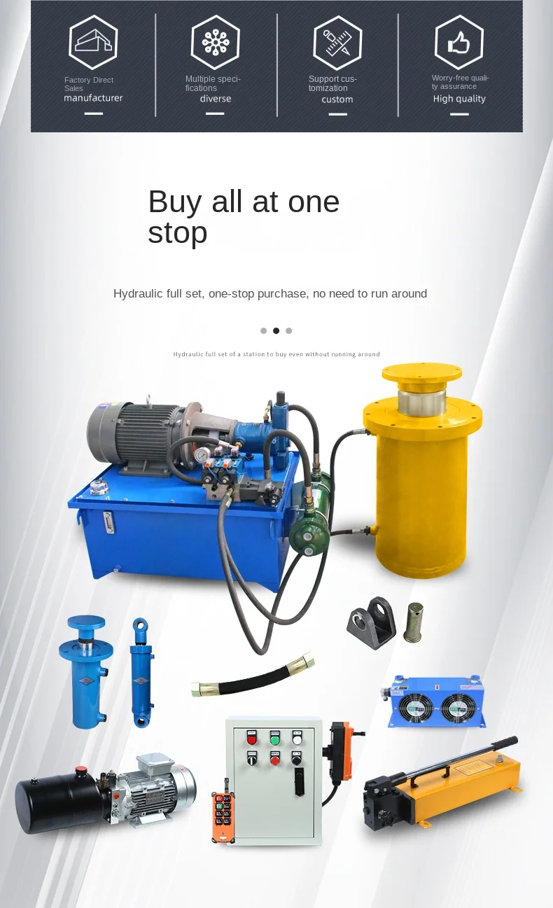 11kw 40-ton Hydraulic Pump Station,High-pressure Plunger Pump ...