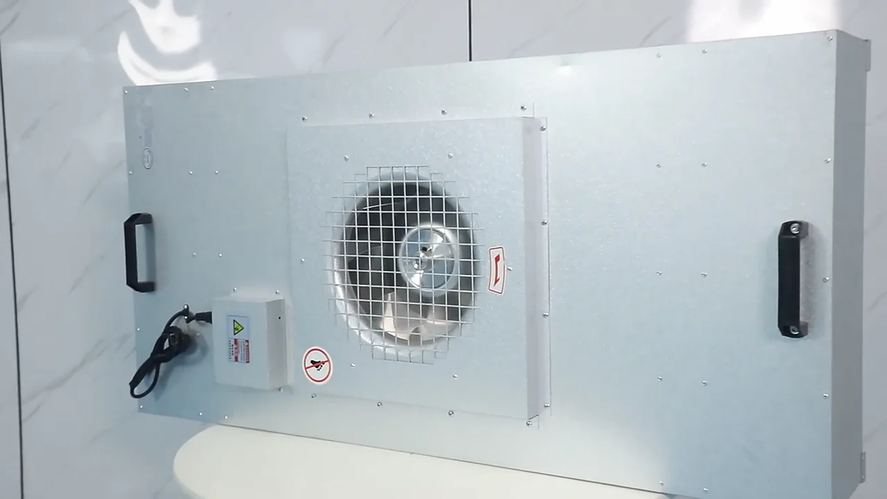 Lock Hepa To Fan Box Cleanroom Use Ffu Replace Clean Bench Vertical ...