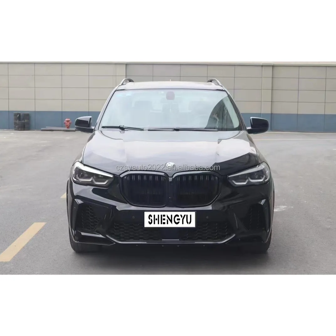 Body Kit Include Front Bumper Assembly Rear Lip Exhaust Pipe and Side ...
