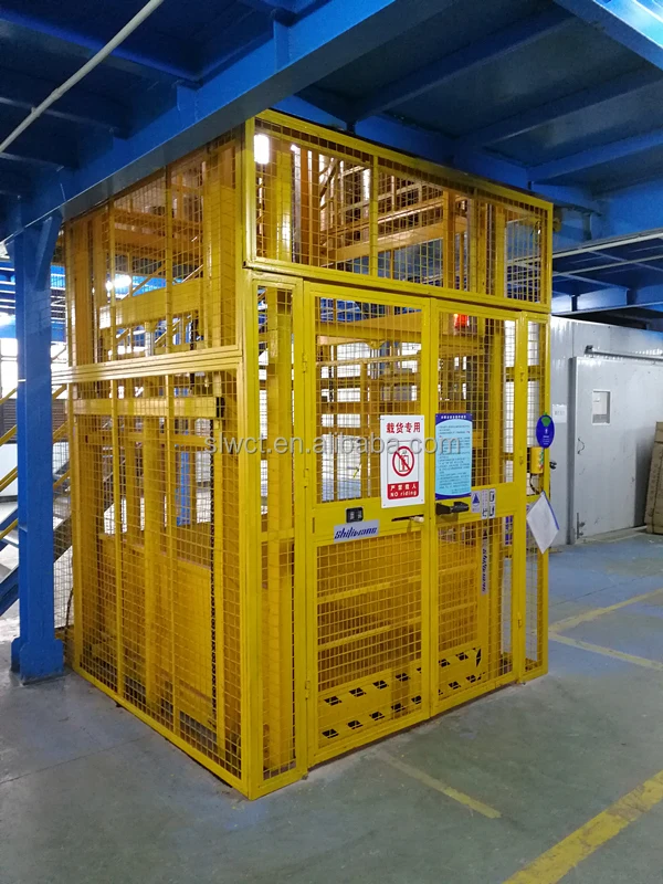 Industrial Material Construction Elevators - Hydraulic Cargo Lift Platform