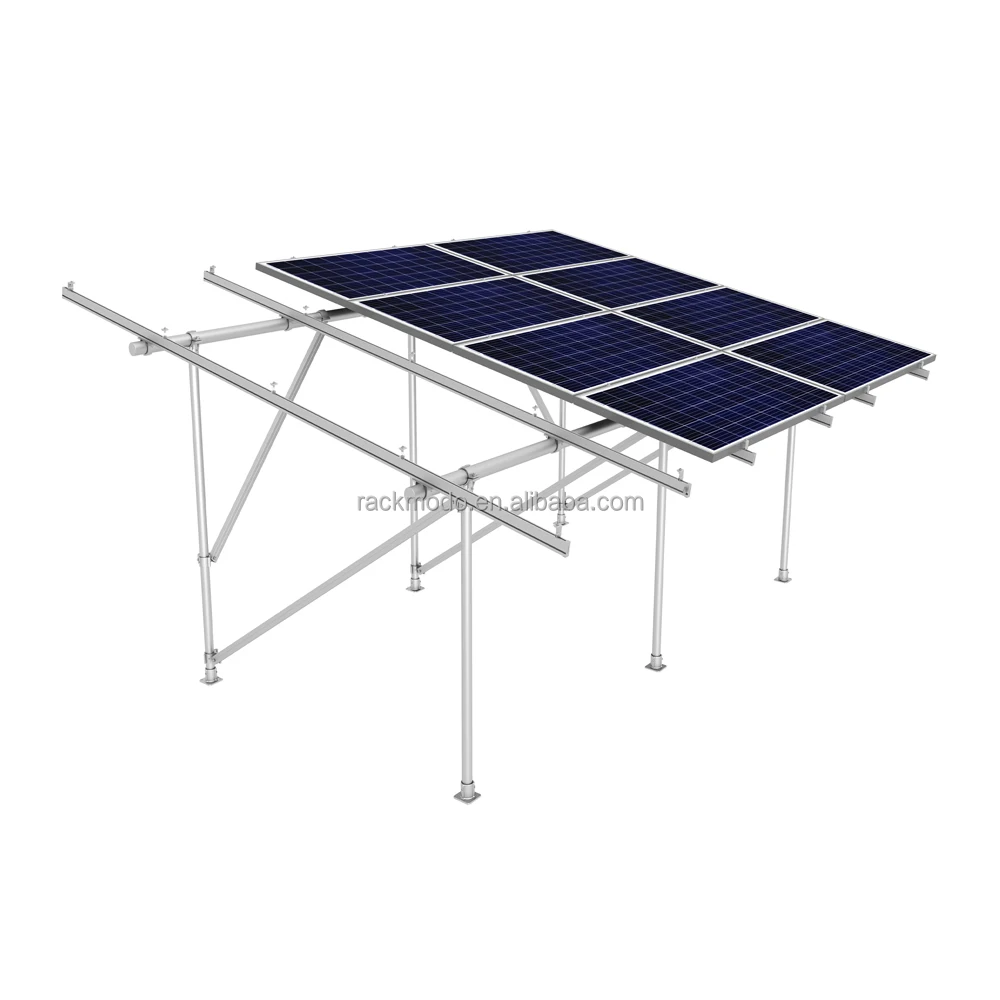 Pitch Roof Flat Roof Ground Balcony Wall Mount Structure Triangle Solar ...