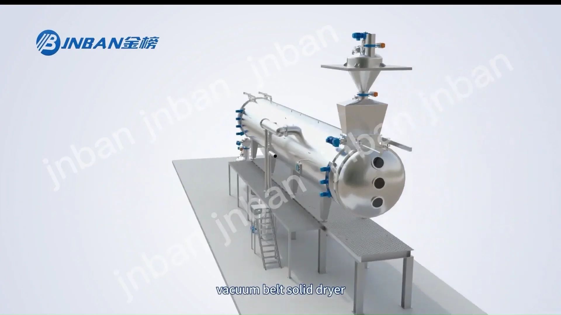 Low Temperature Continuous Vacuum Band Dryer For Lithium Battery - Buy ...