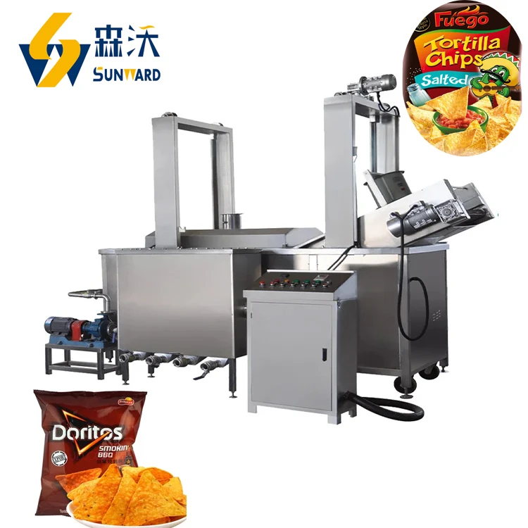 200kg/h Doritos Chips Production Line - Tortilla Nachos Maker