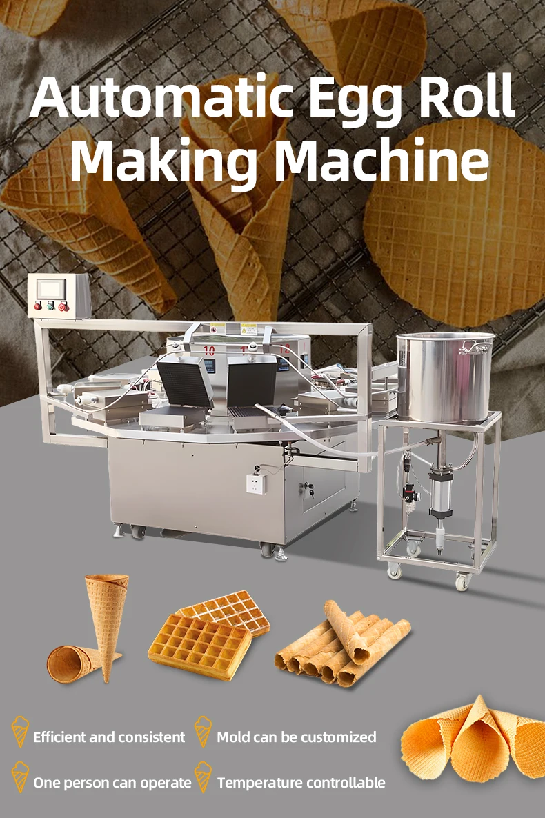 Communion Eggroll Wafer Waffle Bread Maquina Para Hacer Conos De Helado ...