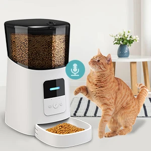 Petdom Pet 6L Smart Cat Feeder - Remote Control & Sustainability