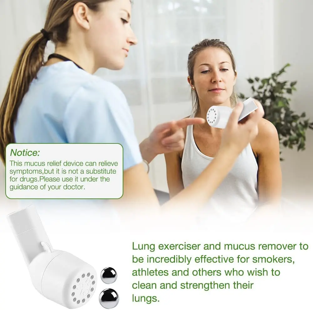 Outdoor Handheld Lung Breathing Trainer Breathing Exercise Instrument ...