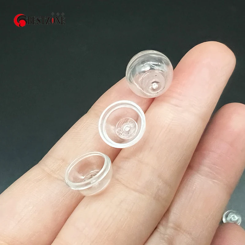 10.7mm Transparent Toy Capsule Ball Vending Machine Toy Plastic PS ...