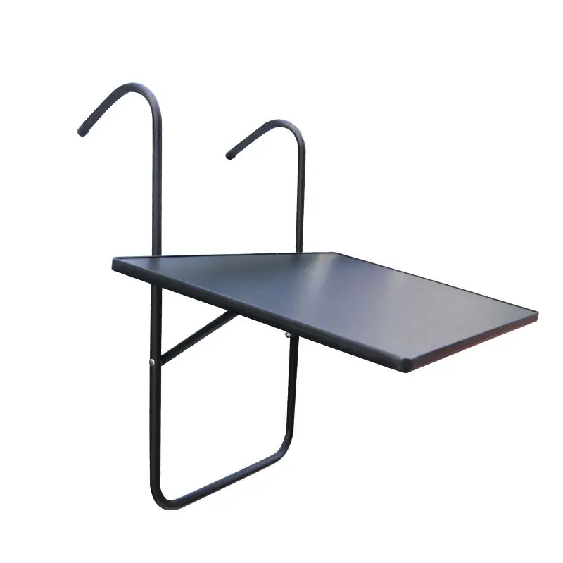 Fordable Adjustable Folding Table Hanging Balcony hang Table Home bar ...