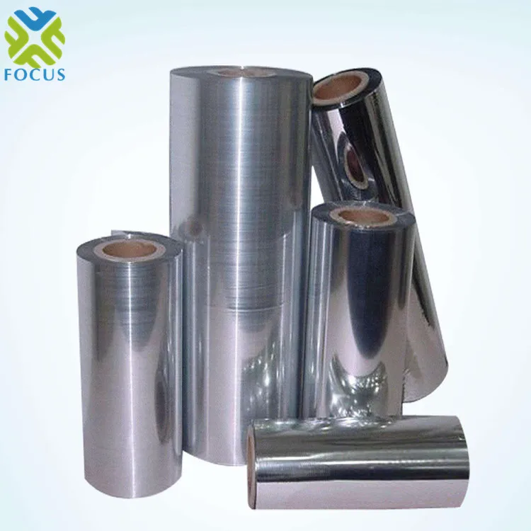 High Quality CPP BOPP PET PE Metallized Film Vaccum Aluminized Films ...