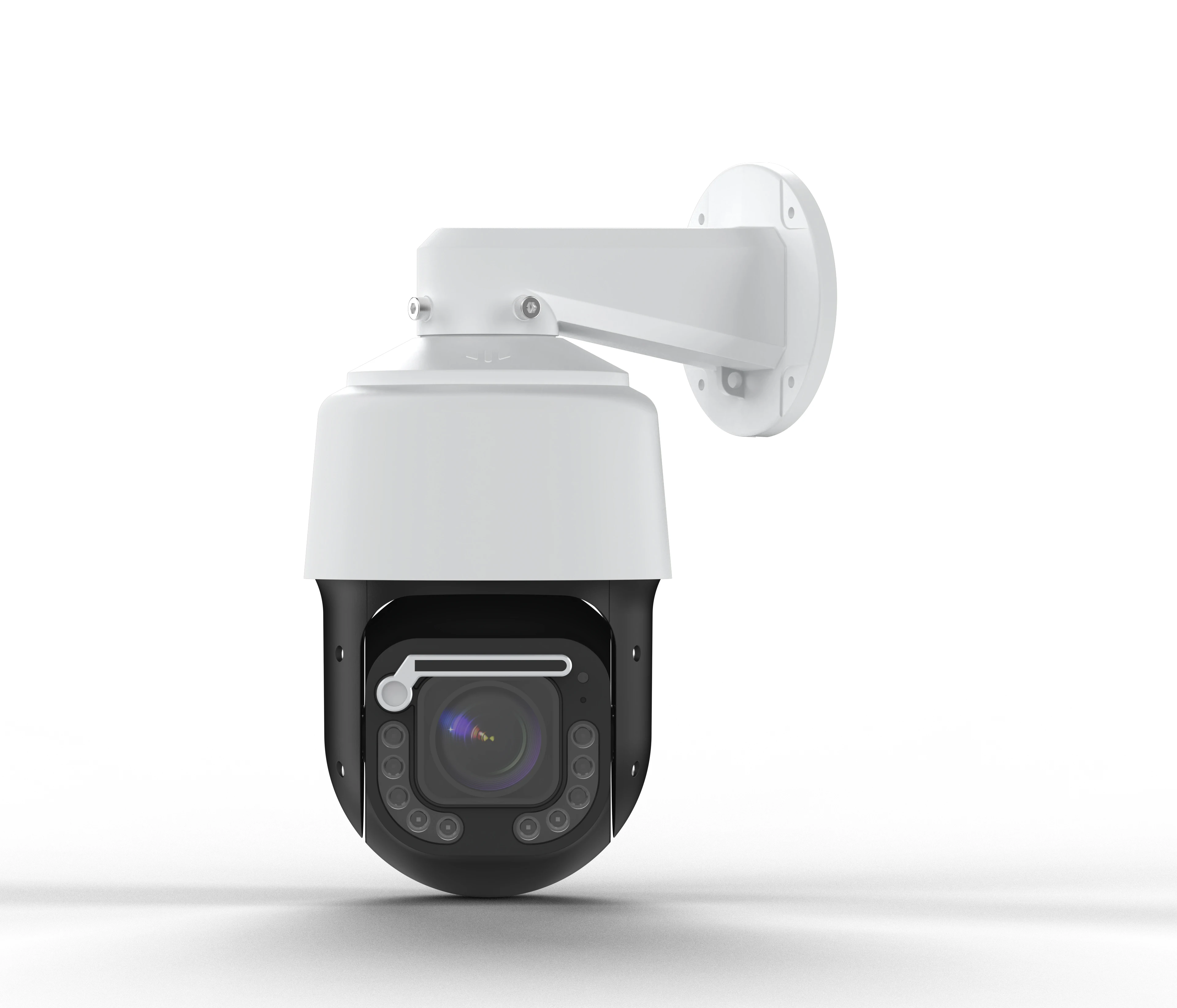 HD 4K Active Deterrence Outdoor 8MP POE IP PTZ Dome Camera 20X ZOOM 2 ...