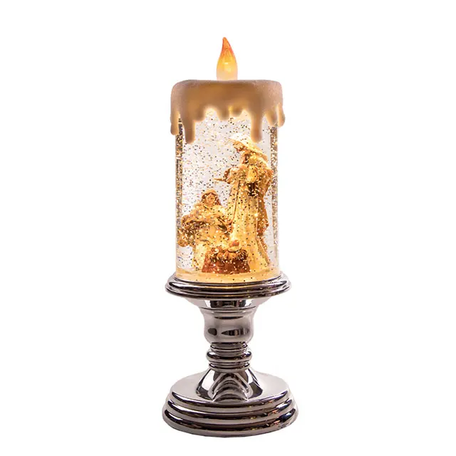 Liquid Christmas Ornaments With Lights