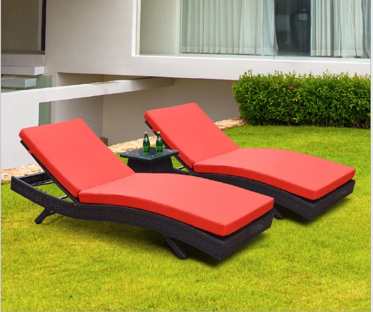 Rattan Beach Chair - Outdoor Loungers for Garden & Pool