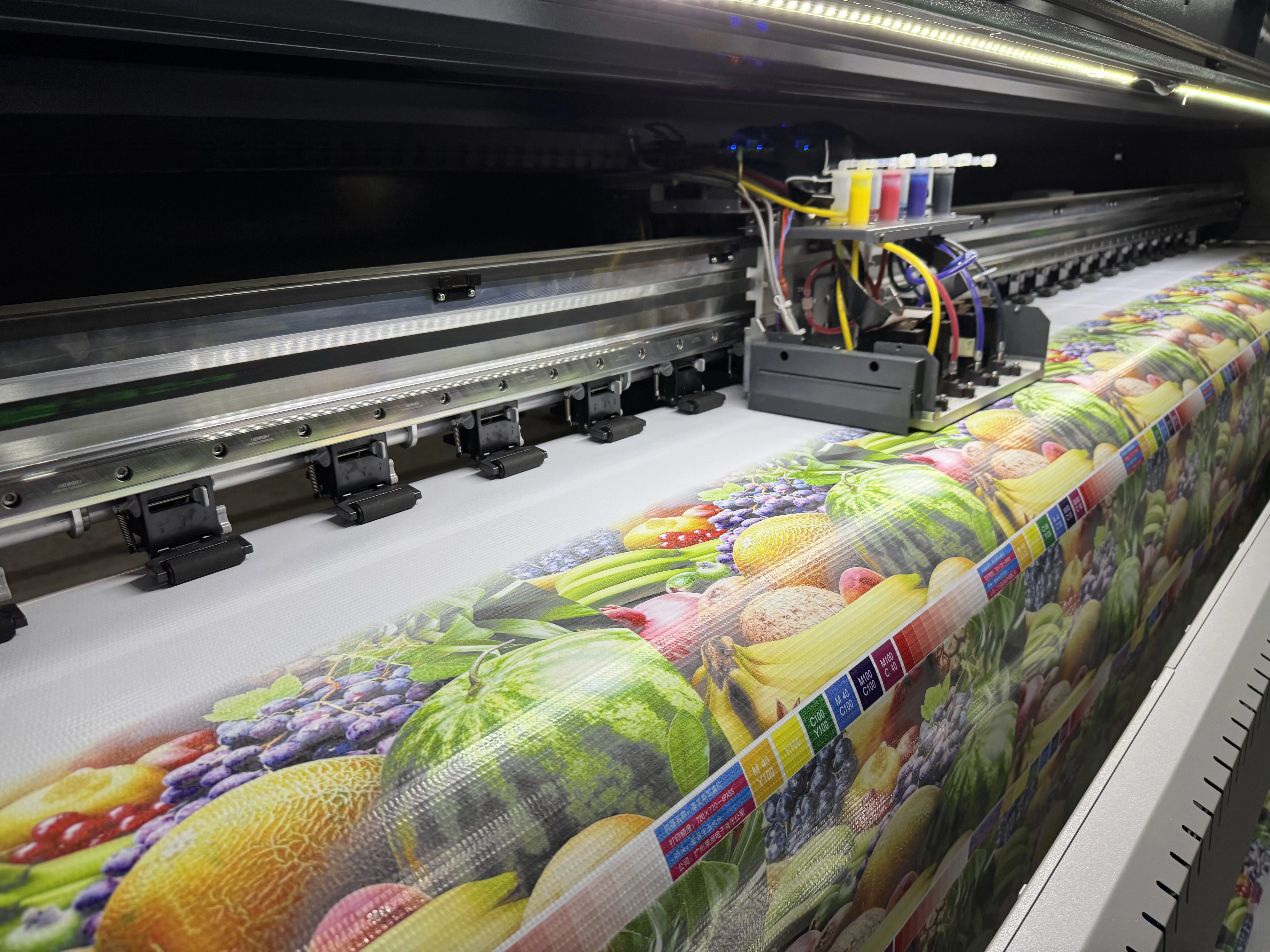 3.2m Konica 512I Digital Printing Machine, Inkjet Printing Machine ...