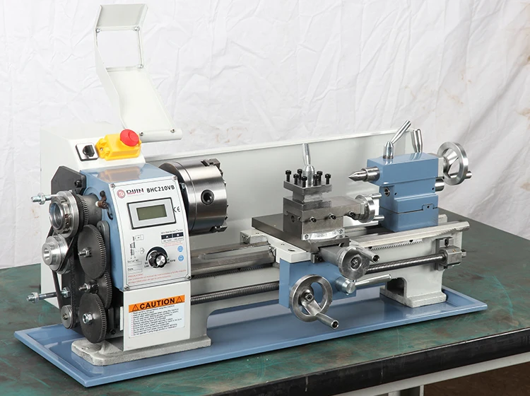 Mini Bench Lathe Metal Lathe BHC210VB Brushless Motor 850W