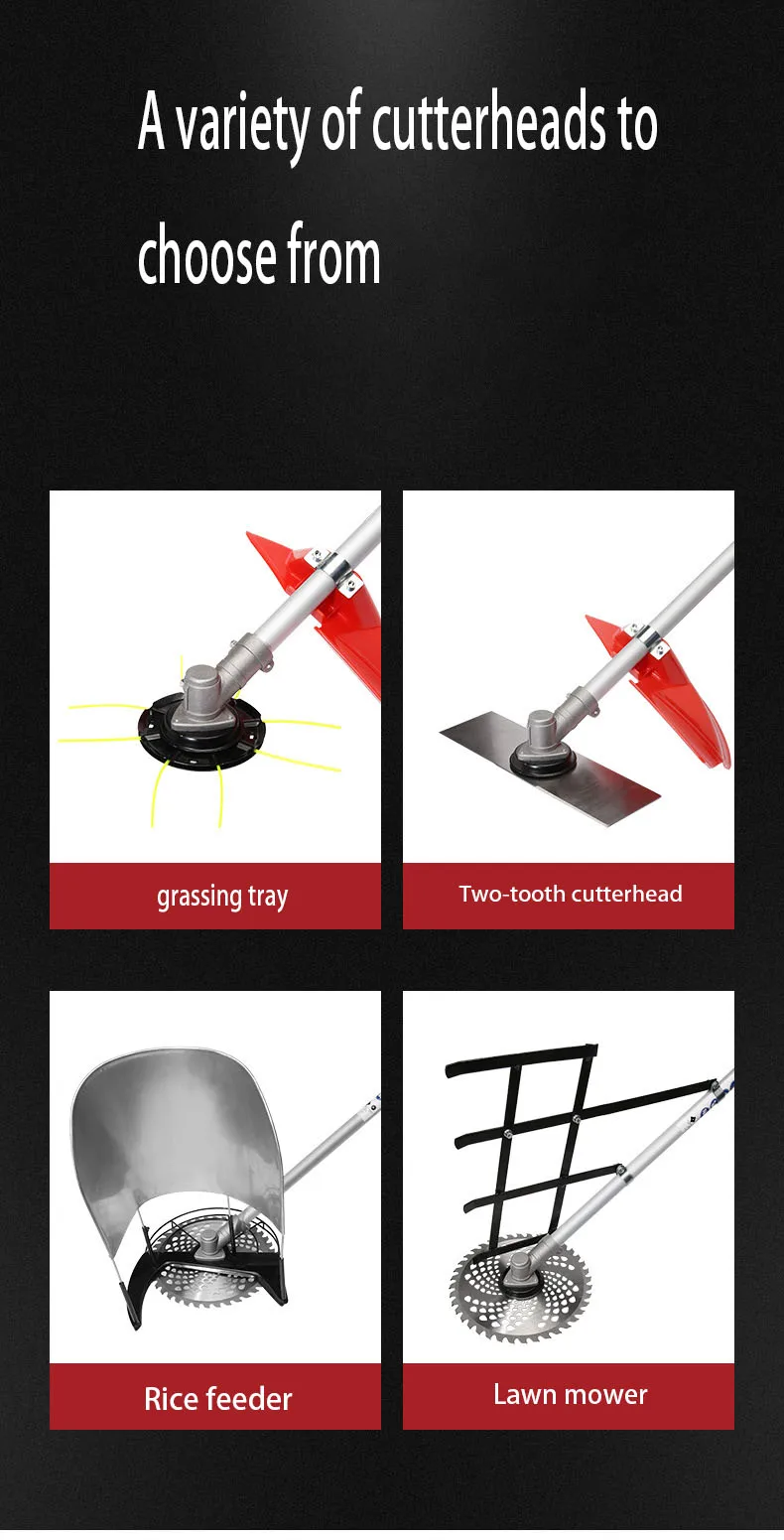 Backpack 4 Stroke Weeder Tiller Gasoline Paddy Harvester - Buy Rice ...