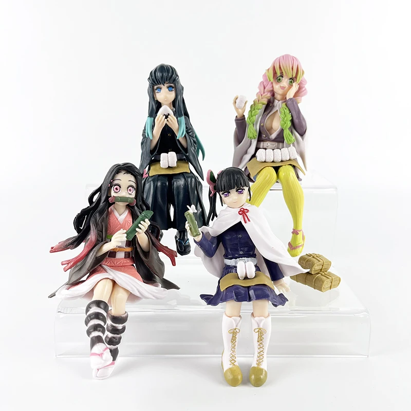 Demon Slayer Pvc Toy Model Kimetsu No Yaiba Kamado Tanjirou Nezuko ...
