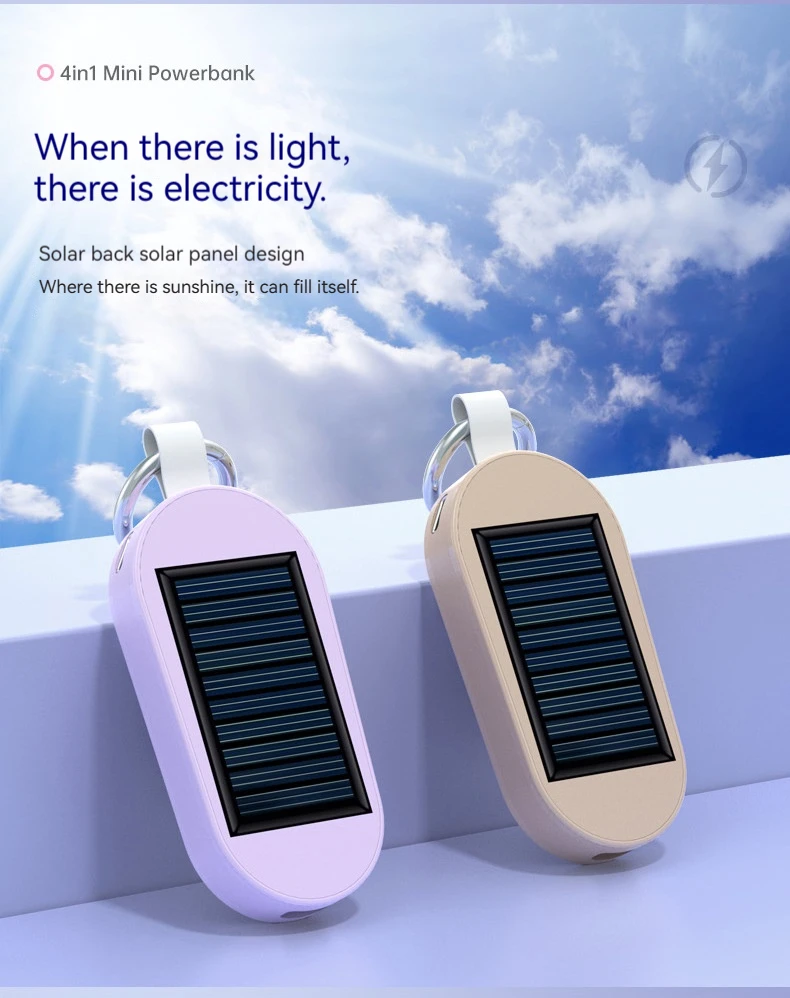 Hot Sale Mini Mobile Power Keychain Large Capacity 3000mah Power Bank ...