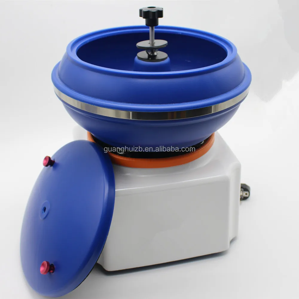 220V Large Vibratory Tumbler Polisher - Jewelry Polishing Machine