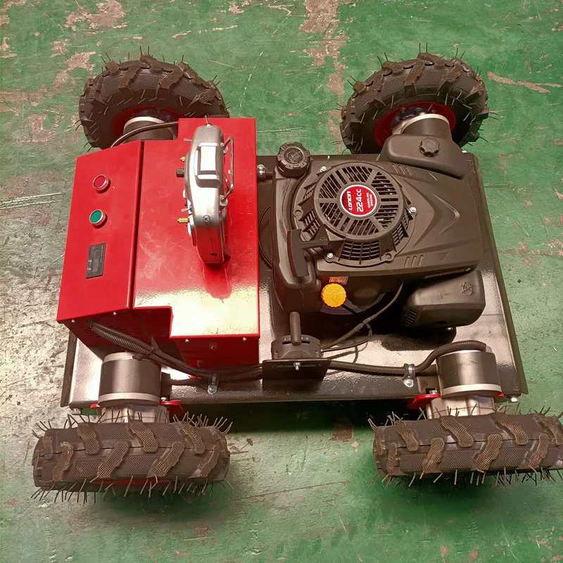 9HP Electric-Start Remote Control Lawn Mower by ETOO