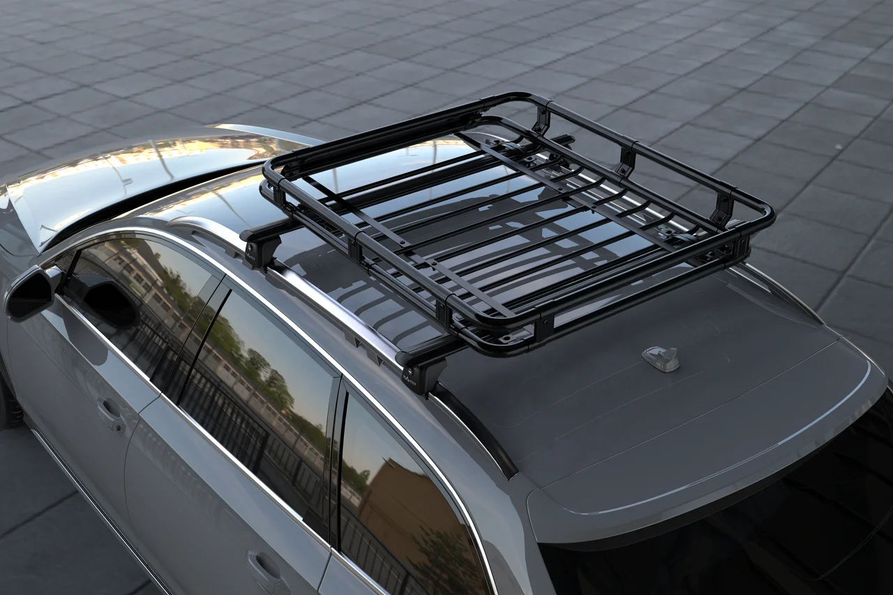 2024 New Universal Roof Rack Basket Car Top Luggage Carrier Cargo ...