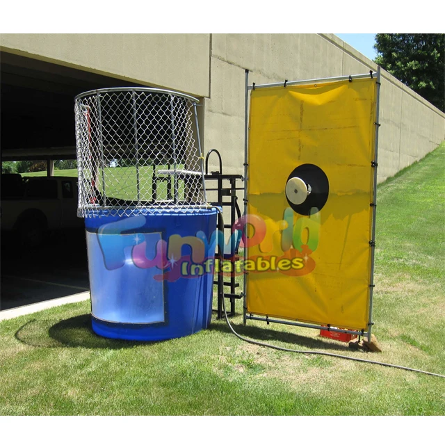 Cheap Party Carnival Game Easy Safe Dunker Machine Dunking Booth ...