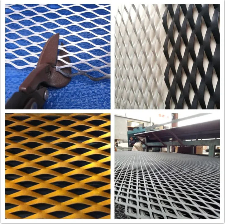 Expanded Metal Walkway For Roof Walk Aisle Safety Platform Metal ...