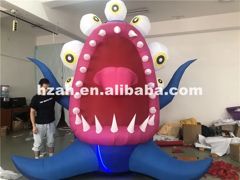 Outdoor Inflatable Tiki Column Statue Stump Model for Advertising ...