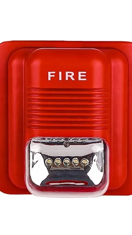 Fire Detection And Alarm System 12vdc 24v Sound And Light Fire Warning ...