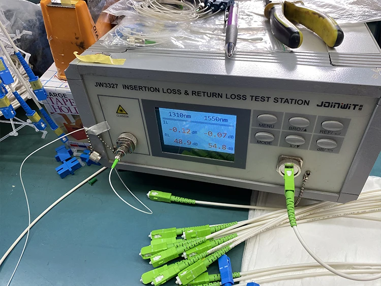 G657A2 Fiber Optic Patch Cord - 3.5m, 4m Clear Garter SC/APC