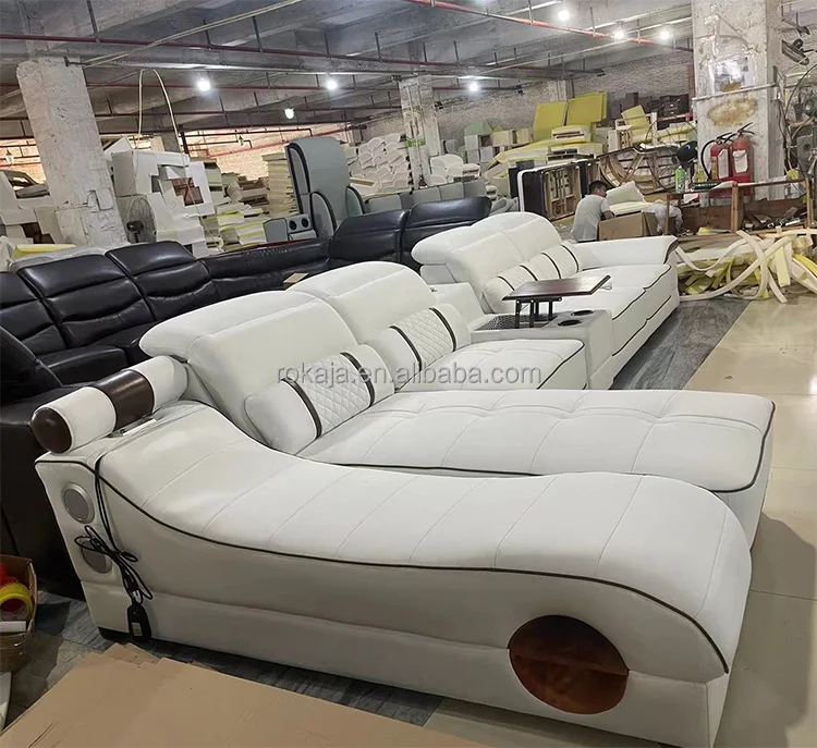 Sectional Music Sofa - Modern Design & Functional Comfort