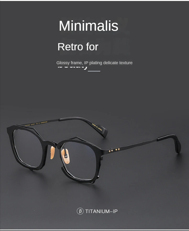 Shop Our Japanese Designer Pure Titanium Eyeglasses Frames