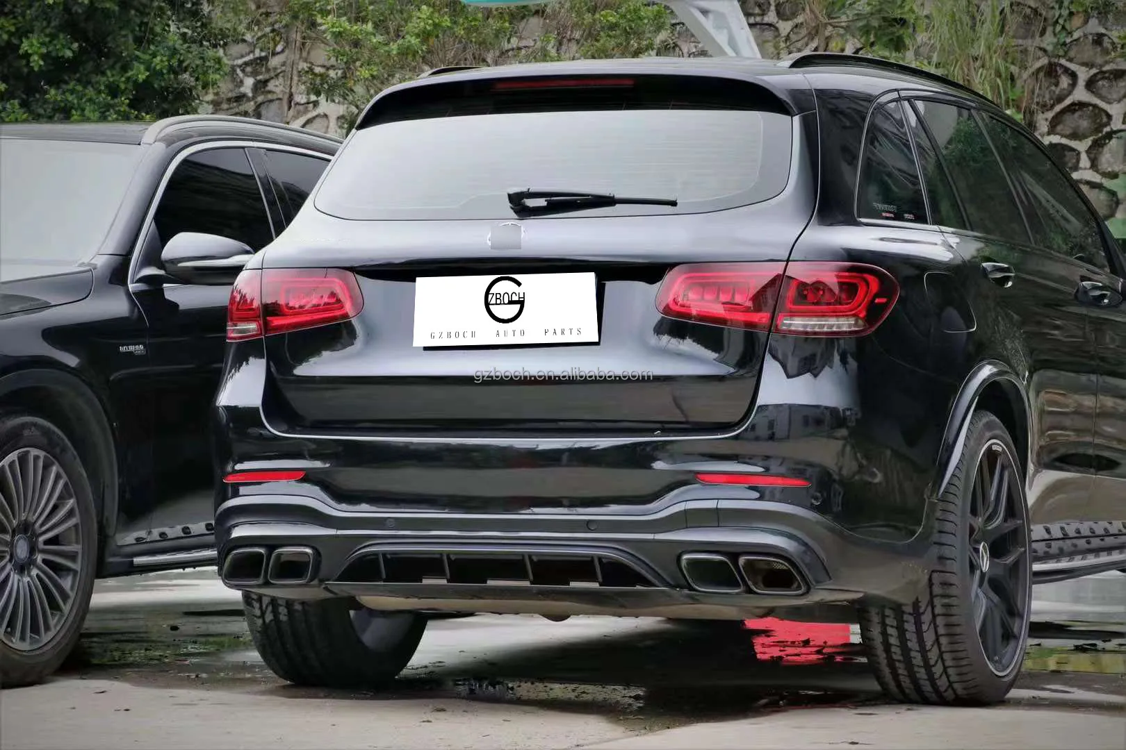 Genuine Rear Diffuser for 2016+ Mercedes GLC-CLASS X253
