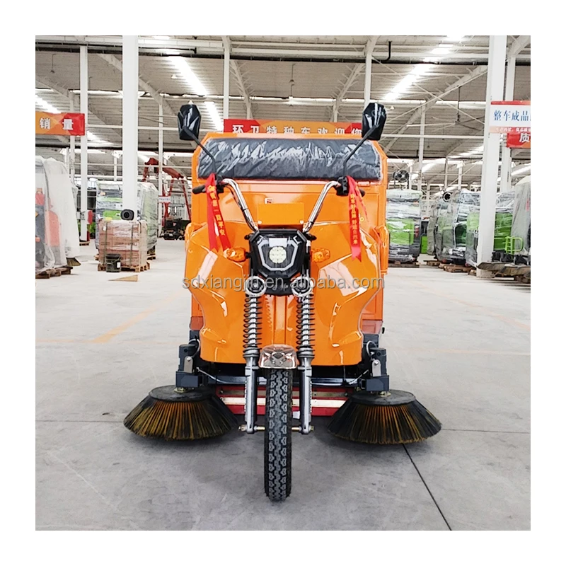 Electric Tricycle Street Sweeper Road Cleaner Vacuum Floor Cleaning ...
