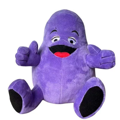 AL Cute Pikmin 4series Grimace Shake Plush Milk Monster